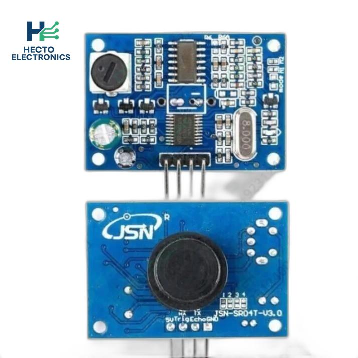 Jsn Sr04T Ultrasonic Sensor Module - Hecto.pk